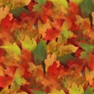 Autumn Leaves Seamless Painting Background Image, Wallpaper or Texture ...