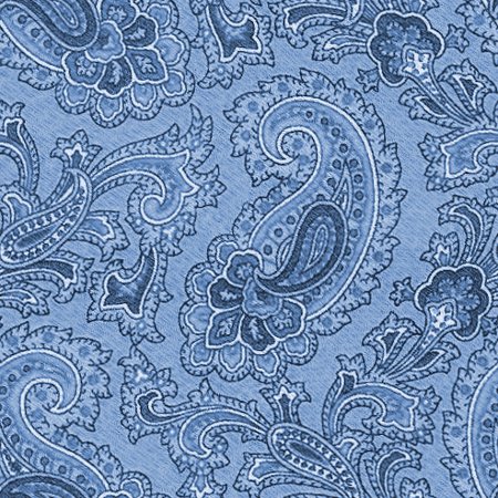 Light Blue Paisley Background