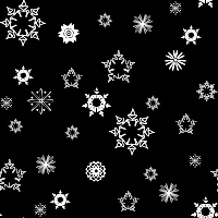 Mini White Snowflakes On Black Background Image, Wallpaper or Texture ...