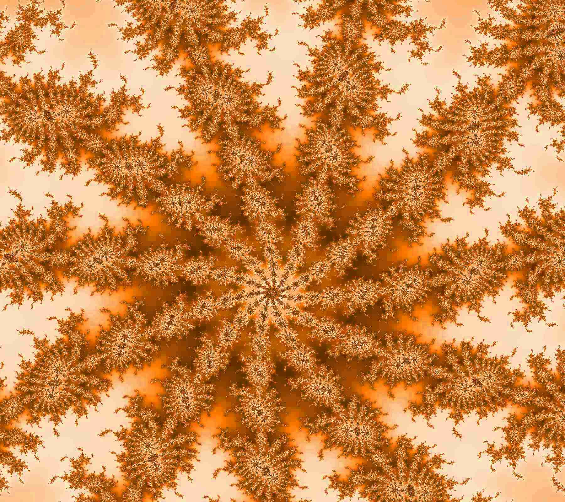 Orange Starburst Fractal Background 1800x1600 Background Image ...