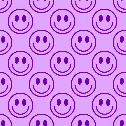 Purple Smiley Faces Background Seamless Background Image, Wallpaper or ...