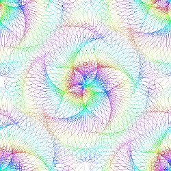 Rainbow Spirograph Background Image, Wallpaper or Texture free for any ...