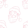 Santa Faces Watermark Background Image, Wallpaper or Texture free for ...