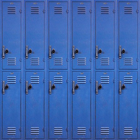 School Lockers Background Light Blue Tiled Background Image, Wallpaper ...