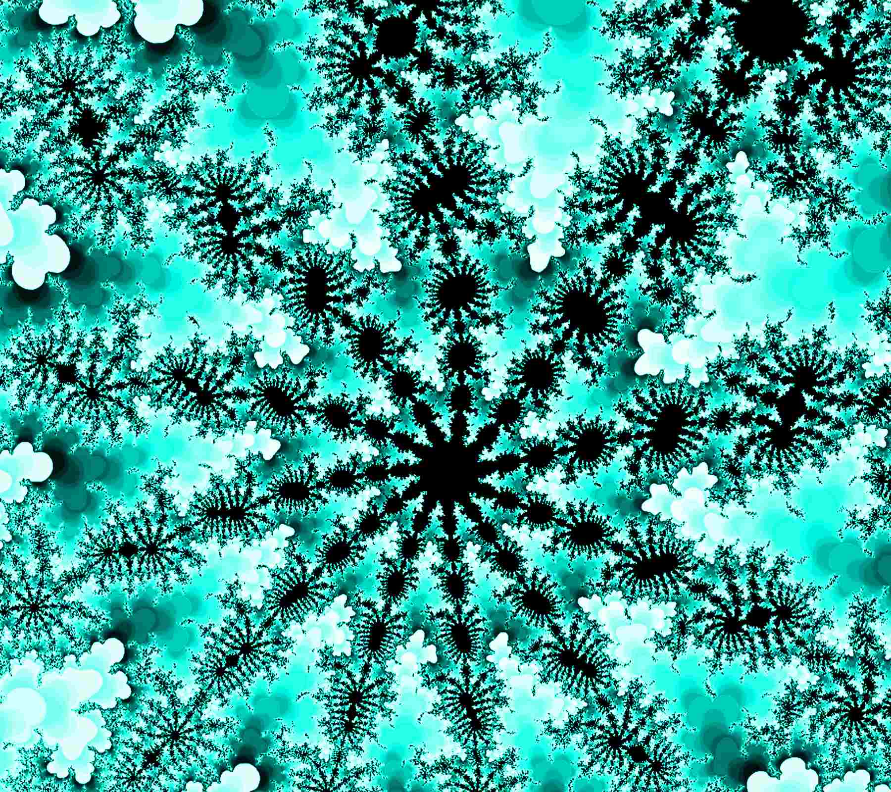 Turquoise Mandelbrot Fractal Background 1800x1600 Background Image ...