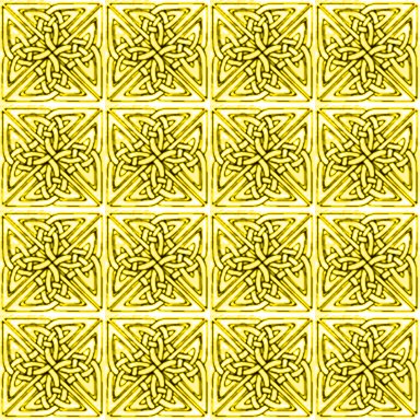 Yellow Celtic Squares Seamless Background Pattern Background Image ...