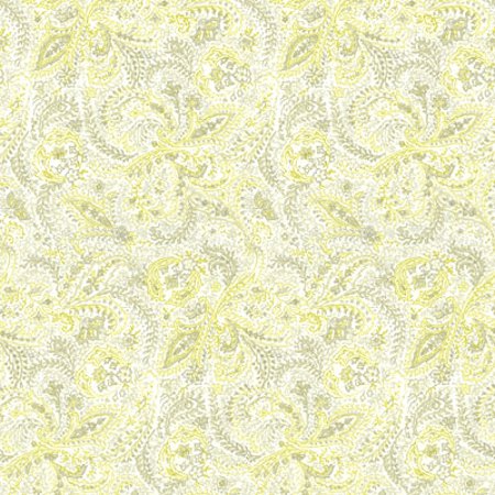Light Yellow Paisley Pattern